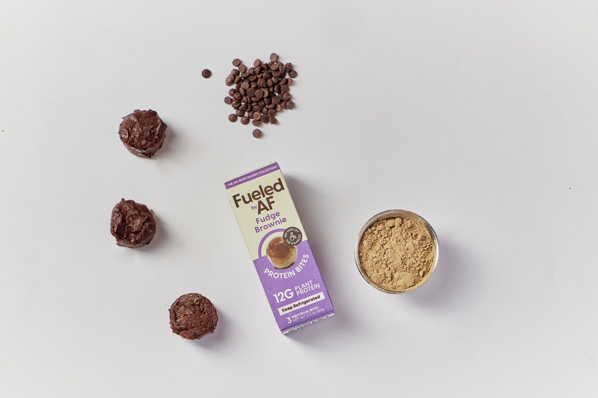 Fudge Brownie Protein Bites | Fueled by AF